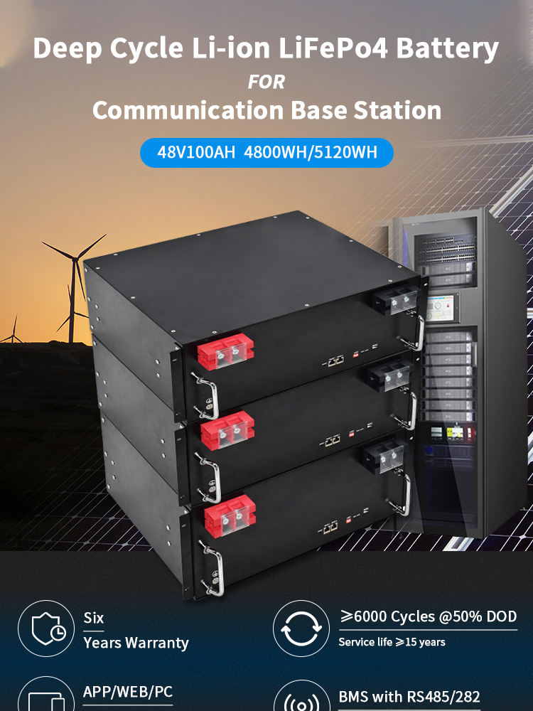 SIPANI Lithium Ion Solar Battery 10kwh 48V 200ah Server Rack Lifepo4 ...