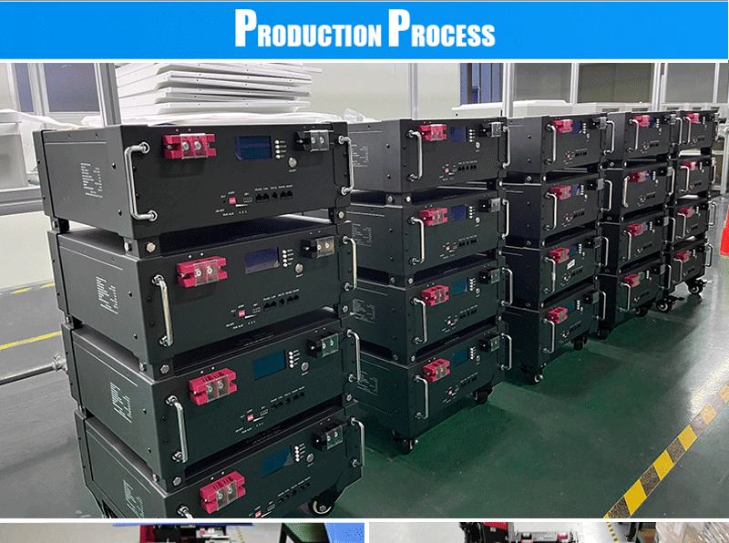 SIPANI 24v Server Rack Battery LiFePO4 Lithium 100ah 24v 200ah Lithium ...